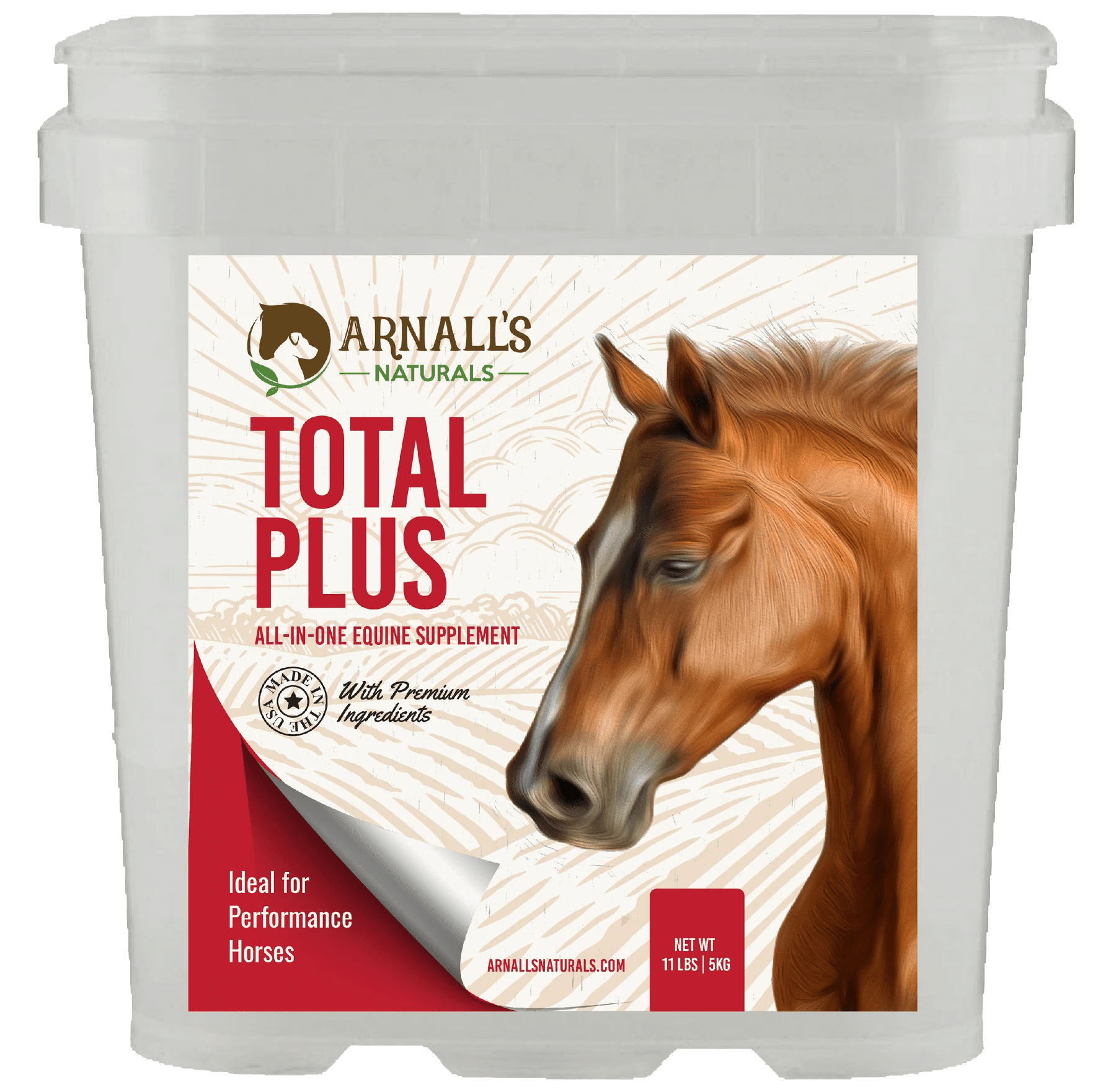 Total Plus: Equine Wellness & Maintenance Supplement – Arnall's Naturals